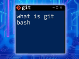 How To Use Git Bash Mastering Command Line With Ease