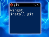 Python Install Git A Quick Guide For Beginners
