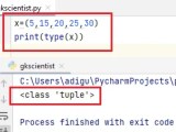 Tuple In Python Important Concept