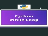 Python While Loop Important Concept