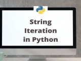 String Iteration In Python Important Concept