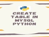 Create Table In Mysql Python Important Concept