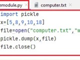 Pickle Module In Python Important Concept