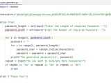Python Random Password Generator Important Concept