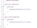 Java Abstract Class Important Concept