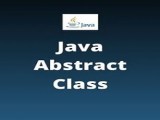 Java Abstract Class Important Concept