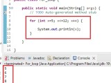 Java For Loop Important Concept