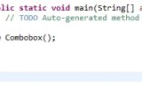 Create Combobox In Java Important Concept