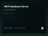 Mcp Database Server By Manpreet2000 Glama