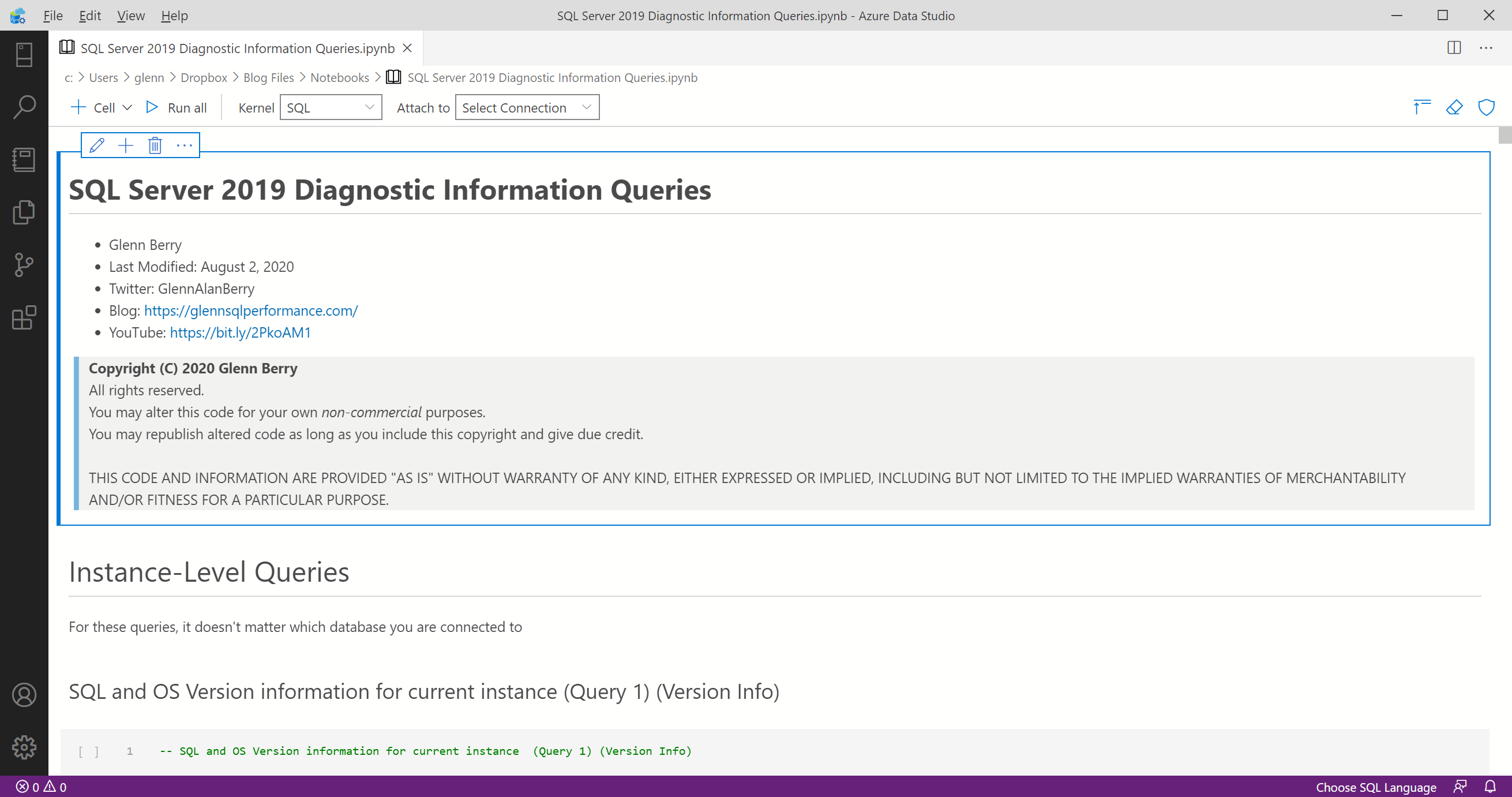 Resources - Glenn's SQL Server Performance