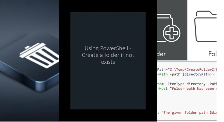 Using PowerShell create a folder if not exists - in 2 proven steps - Global SharePoint Diary