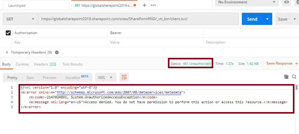 In 4 steps access SharePoint online data using postman tool - Global SharePoint Diary