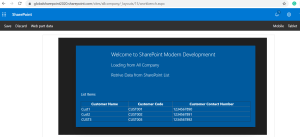 In 4 Steps Get List Items from SharePoint Using SPFx Framework - Global SharePoint