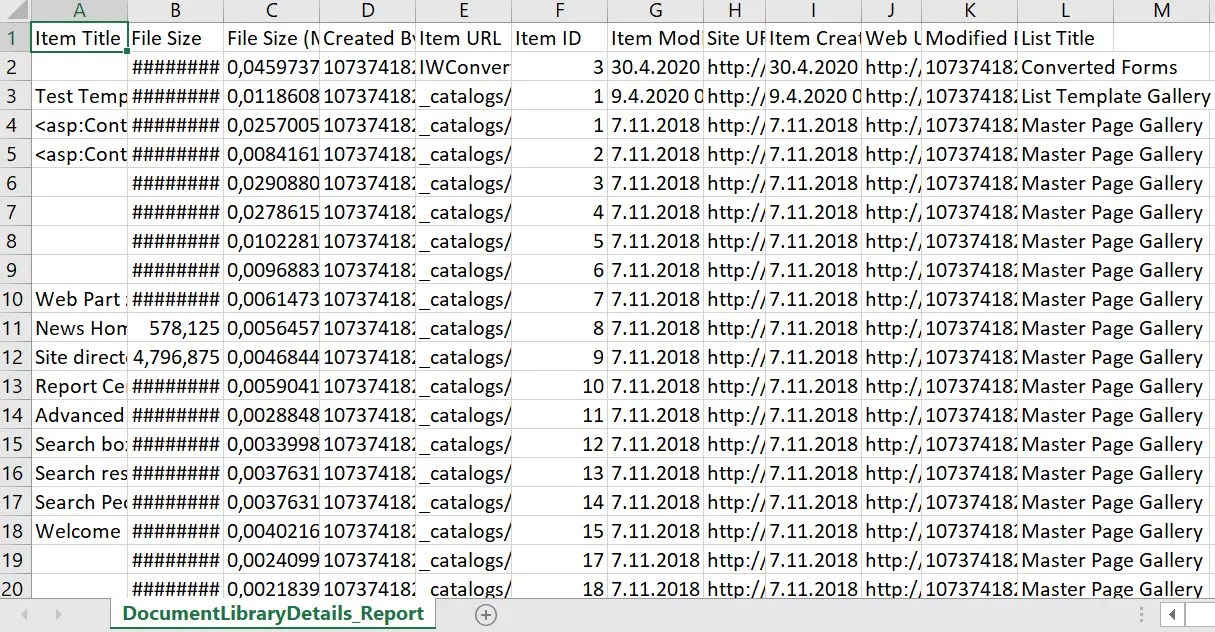 Instantly get SharePoint document library inventory report using PowerShell script in 2 steps ...
