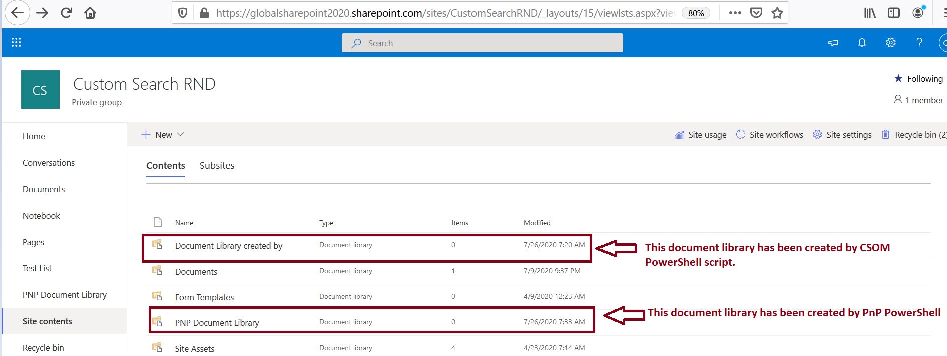 Create Document Library in SharePoint Online PowerShell - Global SharePoint