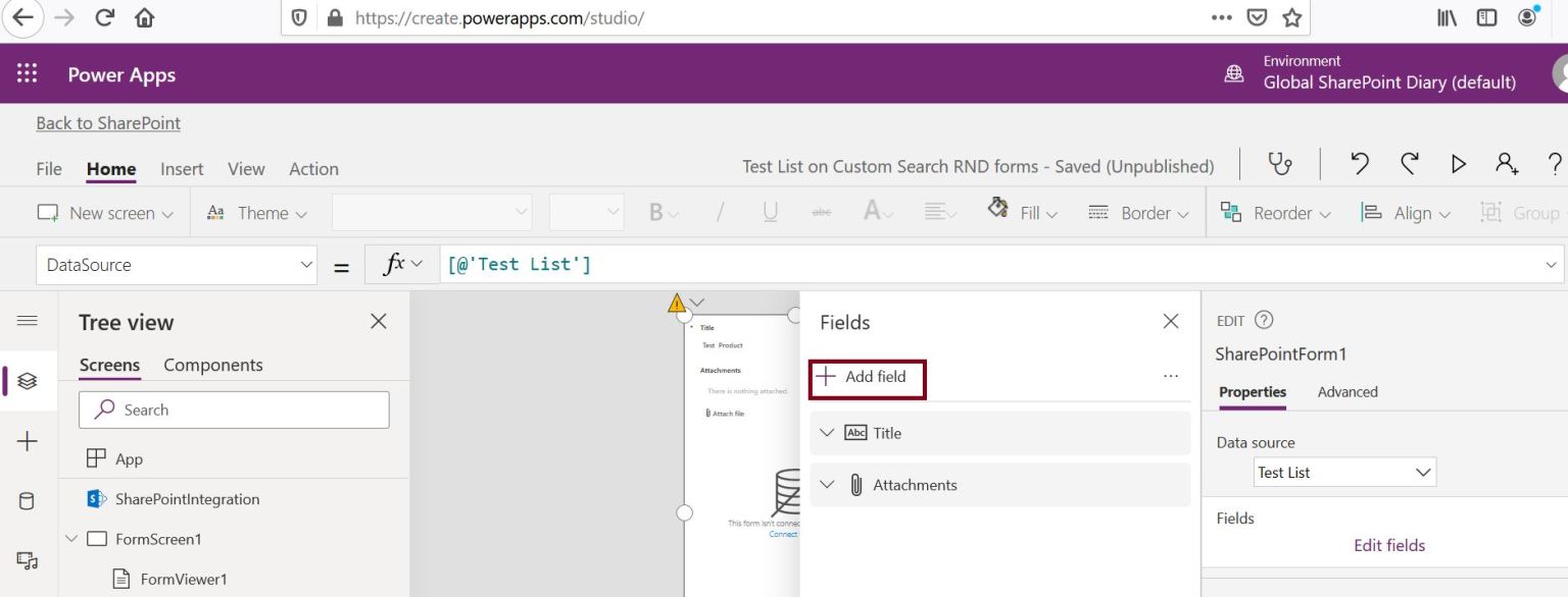 Customize SharePoint List Forms Using PowerApps step by step - Global SharePoint