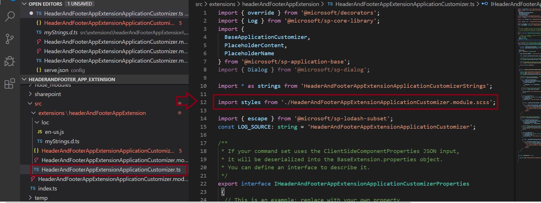 SharePoint Framework Header Footer: Add Custom Header and Footer Using SPFx - Global SharePoint