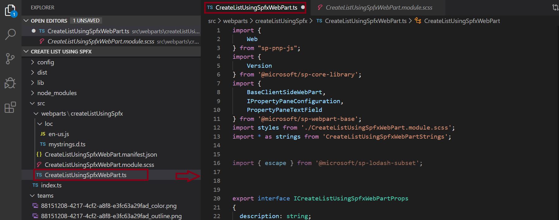 Create List in SharePoint Online using SPFx (SharePoint Framework) - Global SharePoint