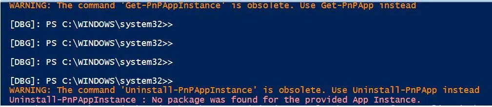 SharePoint online remove apps: Remove custom app using PnP PowerShell effectively - Global ...
