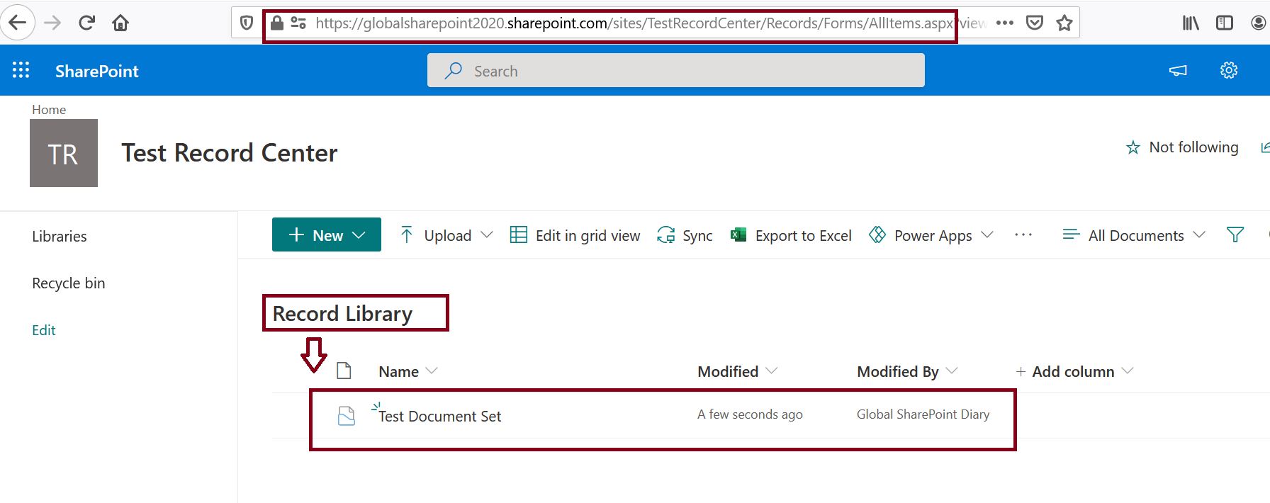 Understanding the record center in SharePoint Online - Part 2 - Global SharePoint