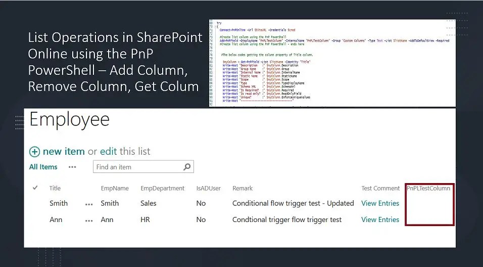 SharePoint Online: List Operations Using PnP PowerShell - Global SharePoint