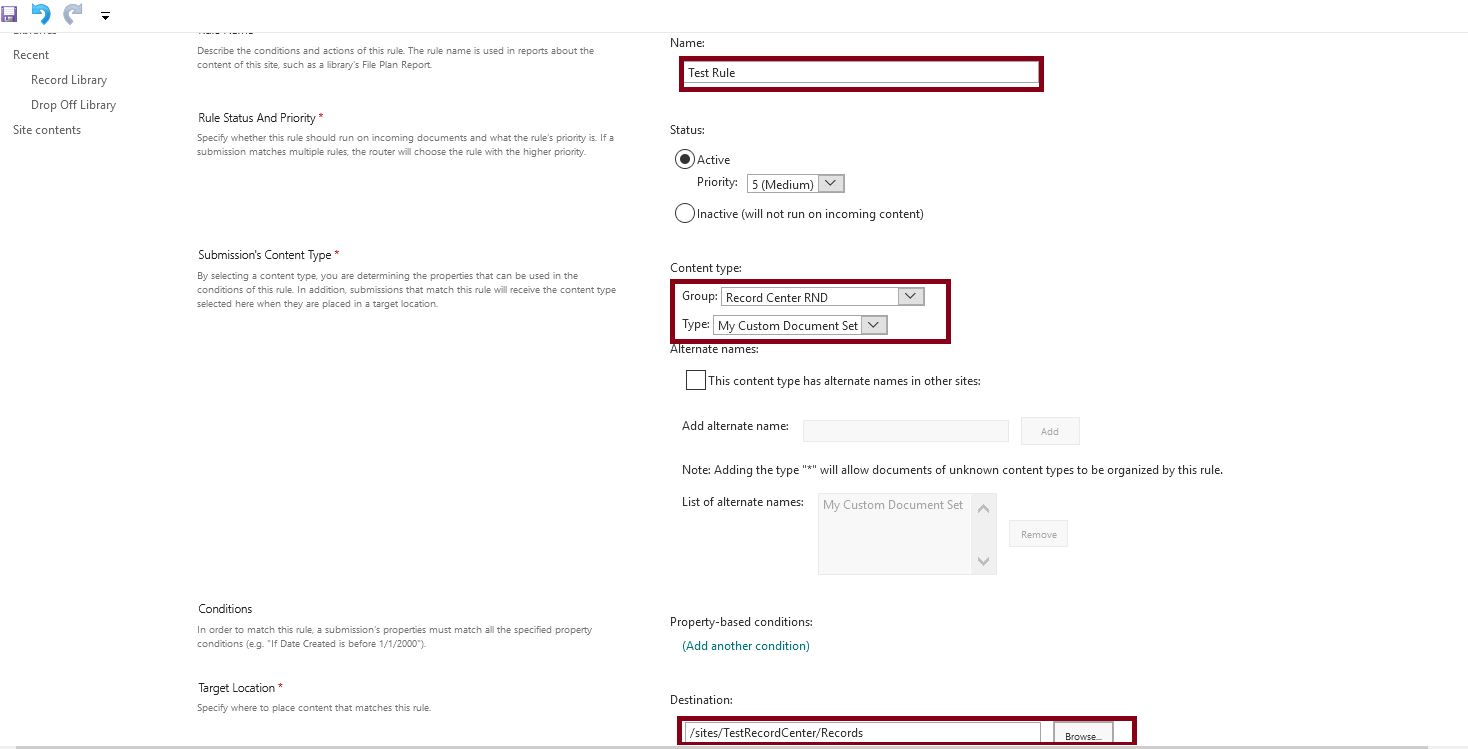 Understanding the record center in SharePoint Online - Part 2 - Global SharePoint