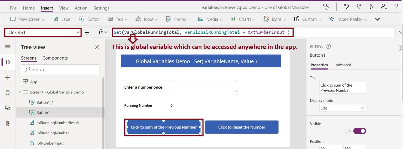 Set And Updatecontext Function In Powerapps Understand The Difference Between Set And