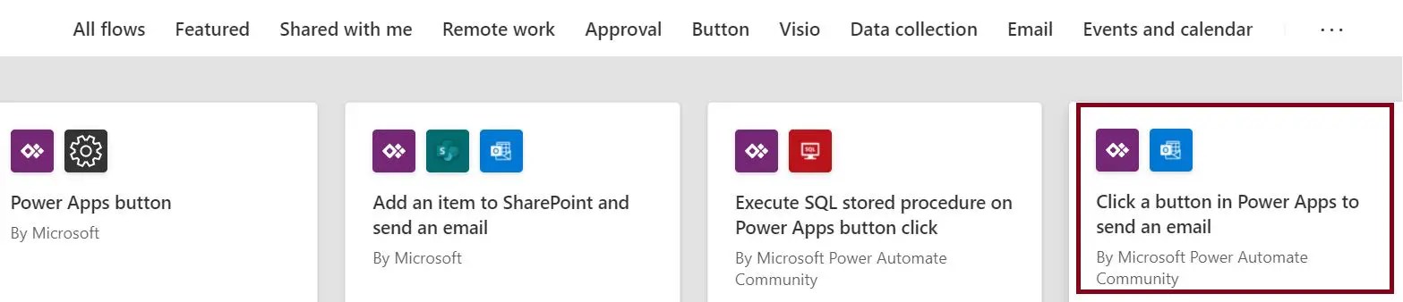 PowerApps send email from button click - Global SharePoint