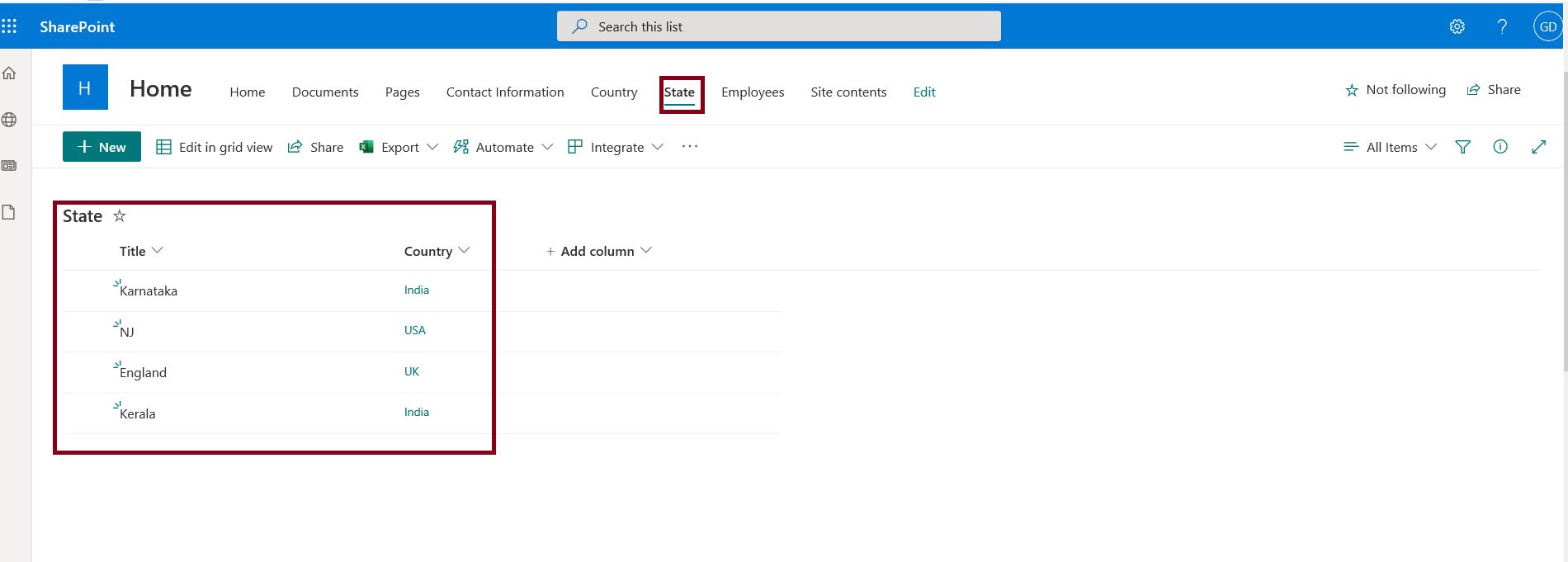 Quickly learn SharePoint cascading dropdown in PowerApps - Global SharePoint