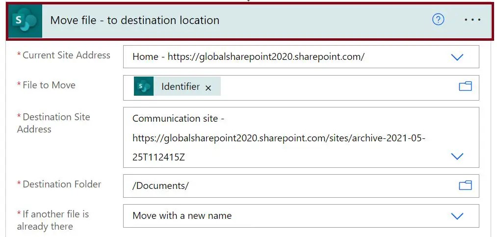 Power Automate Scheduled Flow to Move Files in SharePoint Online - Global SharePoint