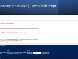 Instantly Get Sensitivity Labels Using Powershell Script In Just 2