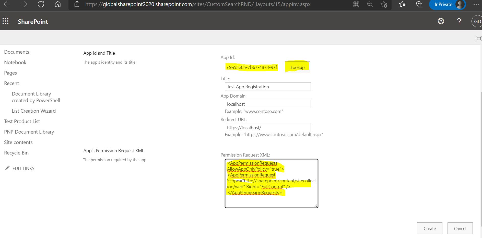 How To Get Tenant Id Using The Sharepoint Online App Principal Page