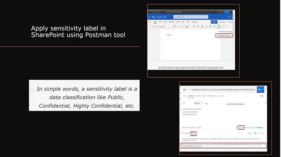 Apply Sensitivity Label to SharePoint Site using Postman Tool - Global SharePoint