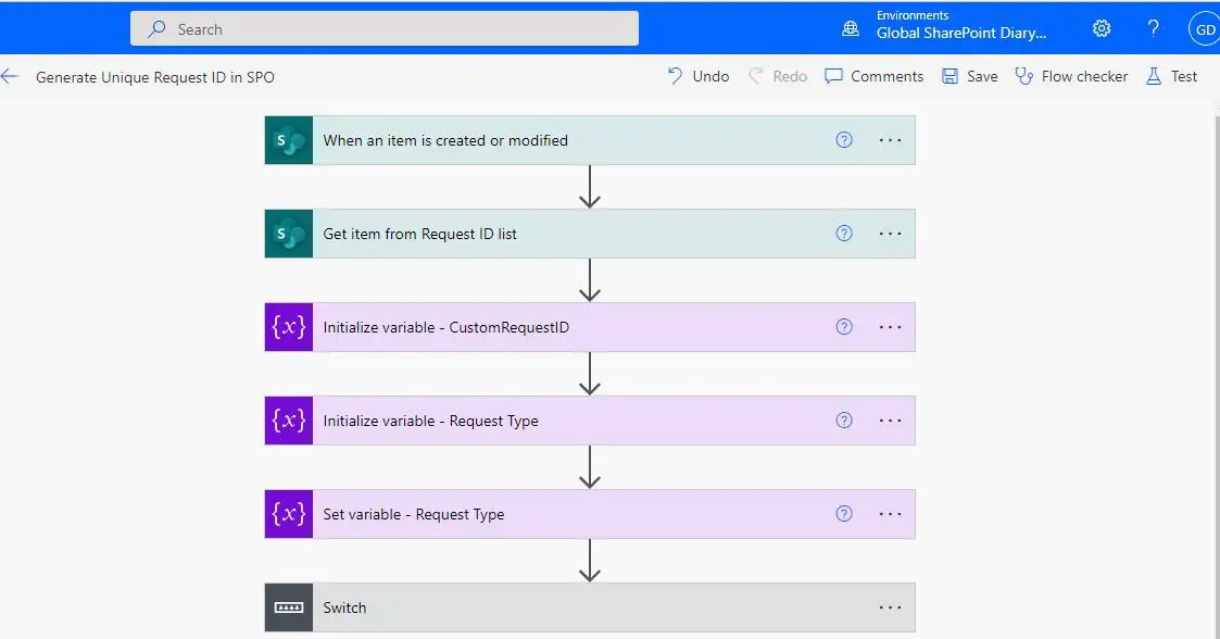Generate Unique ID in SharePoint List Using Power Automate - Global SharePoint