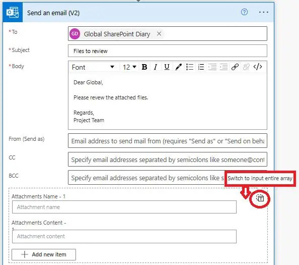 Send Email Attachments with Power Automate: Simplify Your Process - Global SharePoint