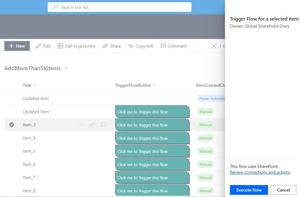 SharePoint Button to Trigger Power Automate Flow: Boost Your Productivity - Global SharePoint