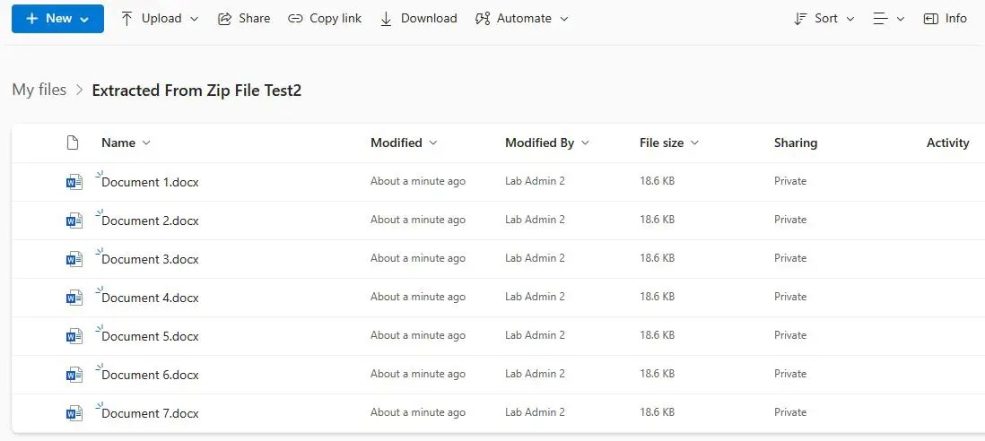 Power Automate Extract Zip: How to unzip a file From SharePoint Online and OneDrive - Global ...