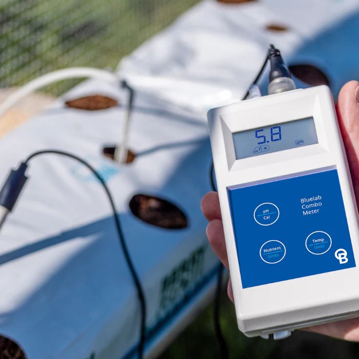 Bluelab Combo Meter Plus Leap Ph Probe Ec Ph Temp Meter Bluelab