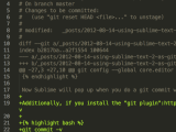 Using Sublime Text 2 As Git Commit Message Editor 42