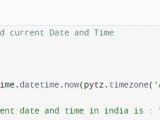 Program To Find Current Date And Time Using Python Go Coding