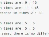 Program To Find Difference Between Current And Given Time Using Python