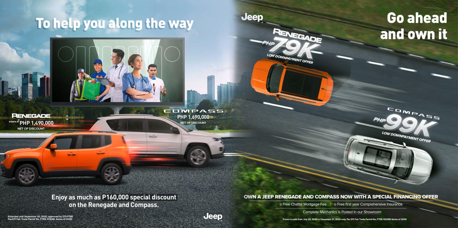 Discounts, Low DP Promos Await Jeep And Ram Buyers This Month