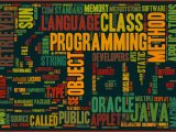 Word Cloud Of Java Programming Language Oracle Software Generator