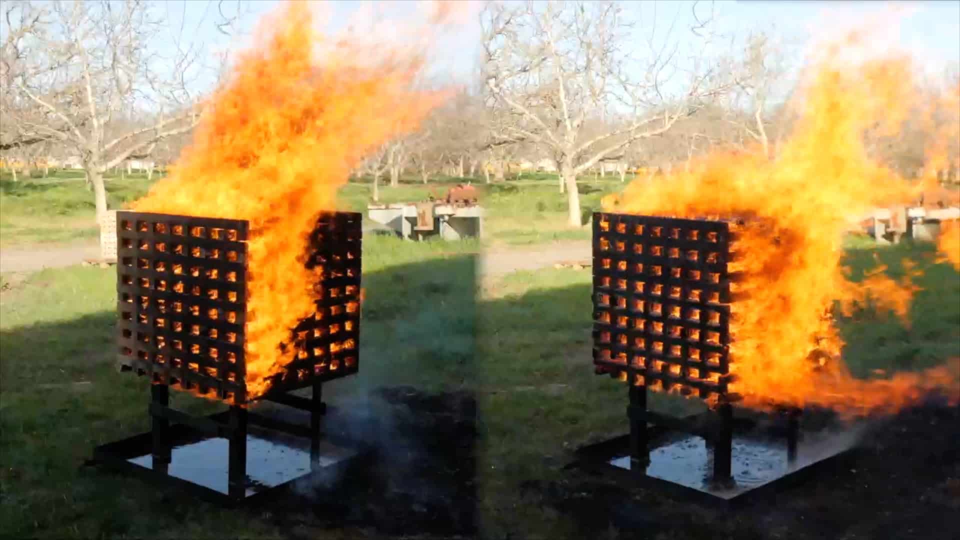 Standard Crib Fire Test | GreenFire® Technology