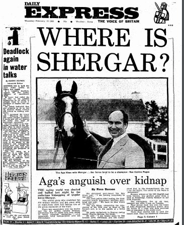 The sad tale of Shergar and Swinburn – Going Behind