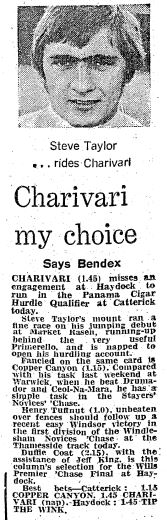 On this day in 1975 – Going Behind