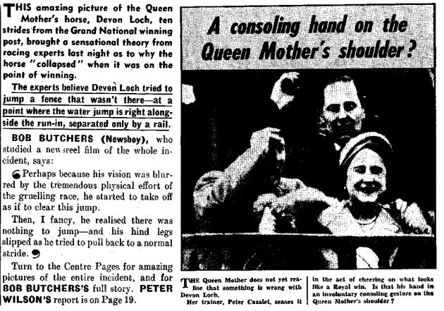 The Devon Loch mystery… – Going Behind