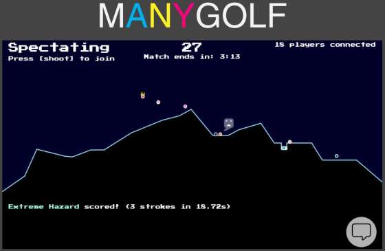 ManyGolf 2D Multiplayer Online Golf Game - GolfBlogger Golf Blog