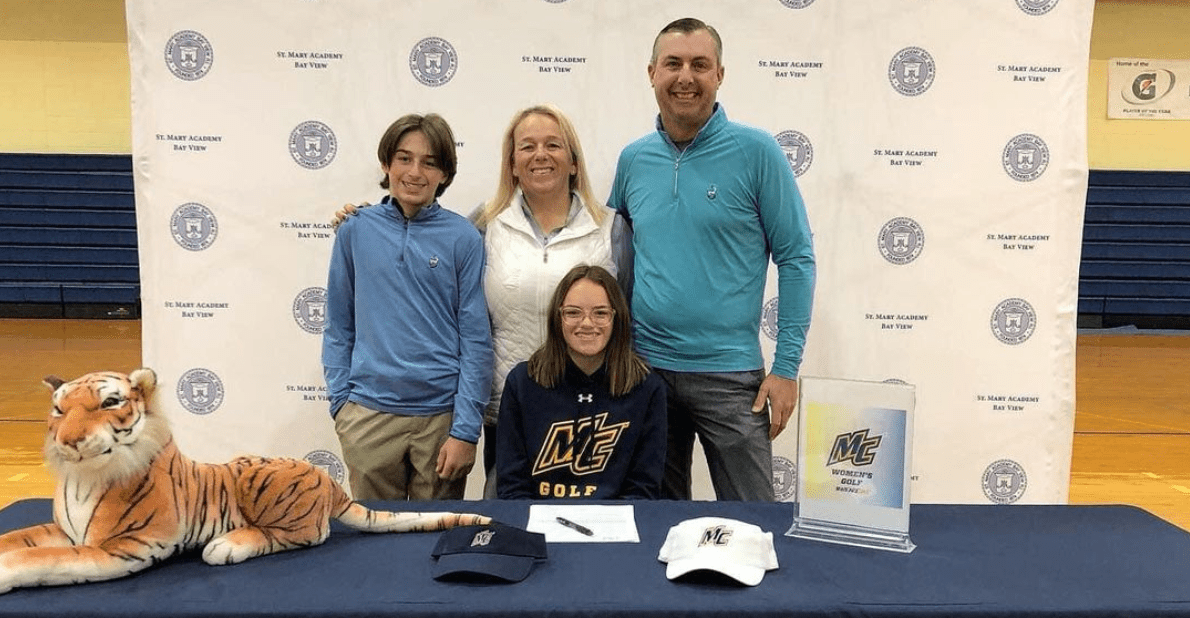 St. Mary’s Bay View’s Morgan Macleod Signs NLI with Merrimack - GolfNewsRI