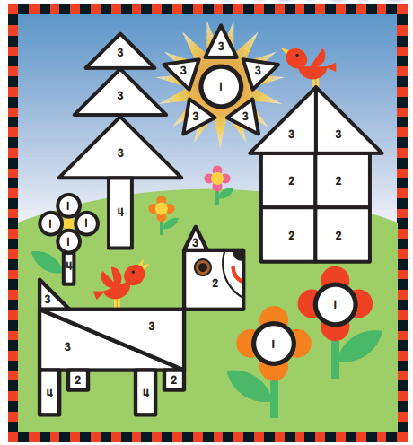 Go Math Grade K Answer Key Chapter 9 Identify and Describe Two ...